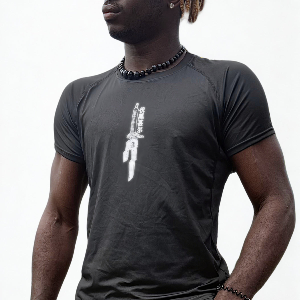 Jujutsu Kaisen Toji Compression Shirt - Activewear | IchiVerse